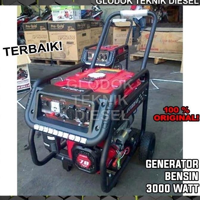 Jual Harga Promo GENSET / GENERATOR 3000 WATT ELEKTRIK STARTER ORIGINAL ...