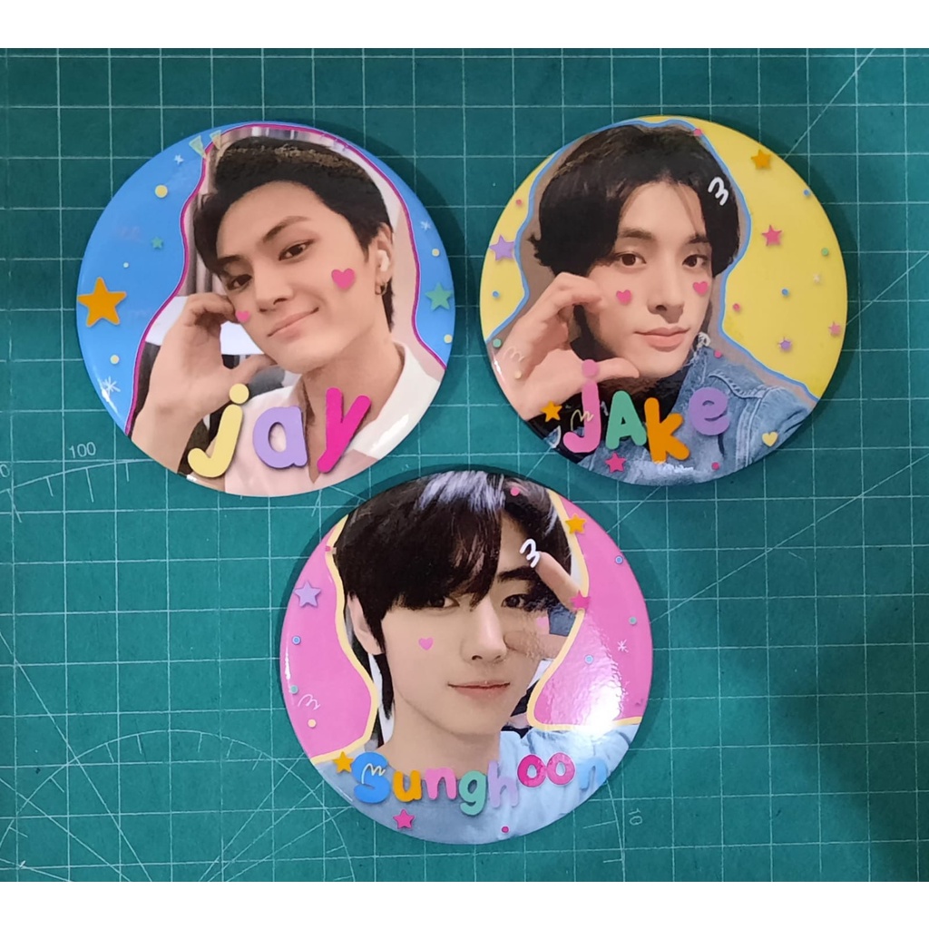 Jual Freebies Hand Mirror Kpop ENHA Enhypen/ Cermin Mini Kpop ENHA Enhy ...