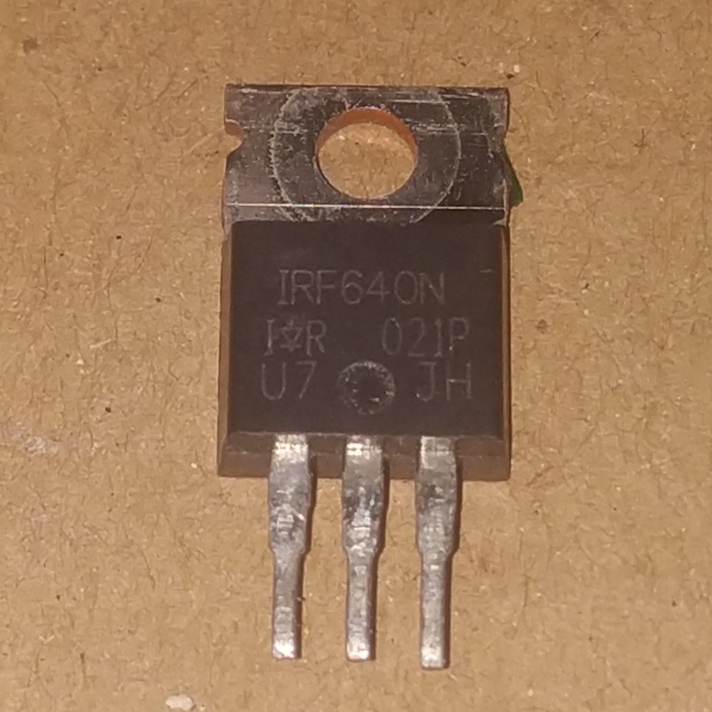 Jual TR IRF640 IRF640N IRF 640N F640 F640N 640 N N-Channel Original ...