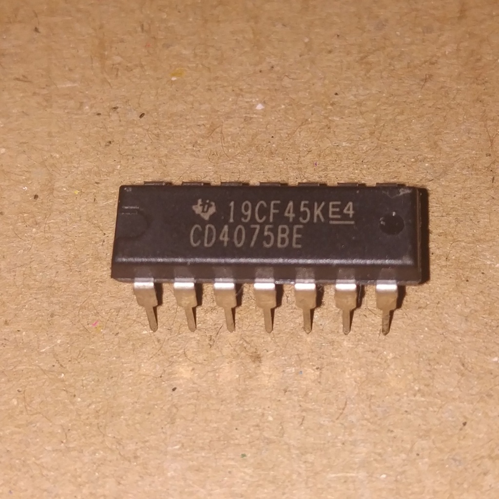 Jual IC 4075 CMOS CD4075 HCF4075 TC4075 MC14075 CD4075BE | Shopee Indonesia