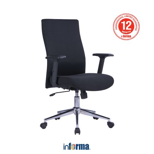 Jual Informa Luke Kursi Kantor Sandaran Rendah - Hitam Tempat Duduk ...