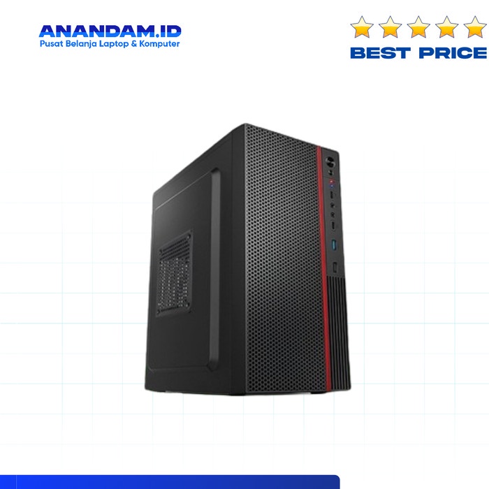 Jual Casing Power Up Aeromax 611 Case PC Komputer Plus PSU 500W ...