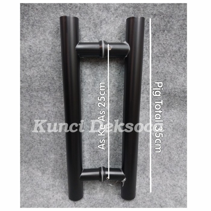 Jual Pull Handle Hitam Pipa Bulat 35Cm Ph Dl802 Matt Black | Shopee ...
