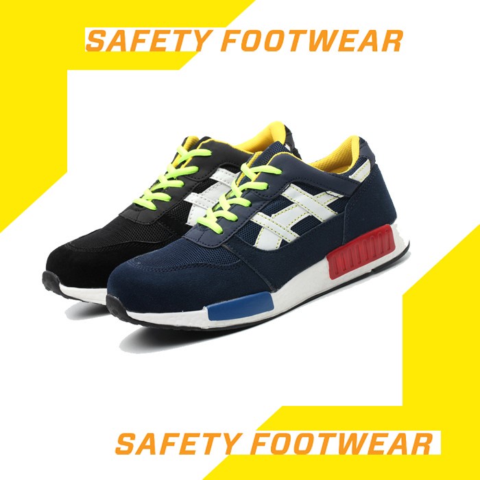 Jual sepatu safety SPORTY ANTI PAKU import enteng SNEAKER SAFETY RINGAN ...