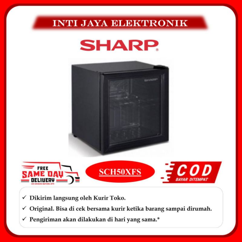 Jual SHOWCASE MINI SHARP SCH50XFS | Shopee Indonesia