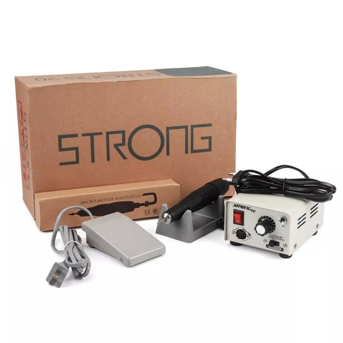 Jual MIKROMOTOR LAB STRONG 90 DENTAL MICROMOTOR 35000RPM STRONG LAB ...