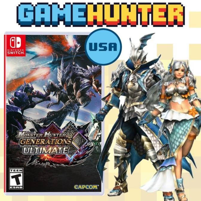 Jual Nintendo Switch Monster Hunter Generations Ultimate / MHGU ...