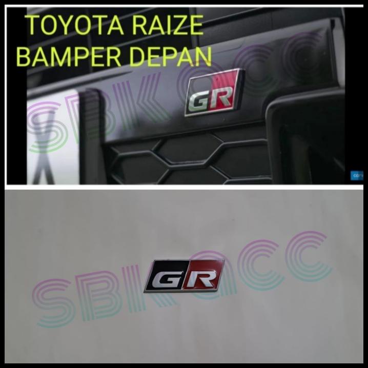 Jual TERBARU EMBLEM LOGO TOYOTA RAIZE GAZOO RACING MODEL ORIGINAL ...