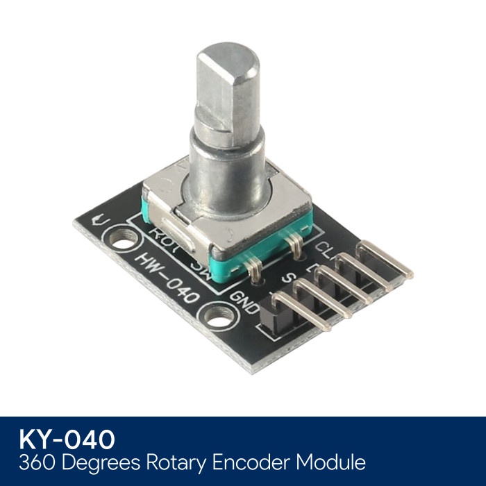 Jual 360 Degrees Rotary Encoder Module Ky 040 Shopee Indonesia
