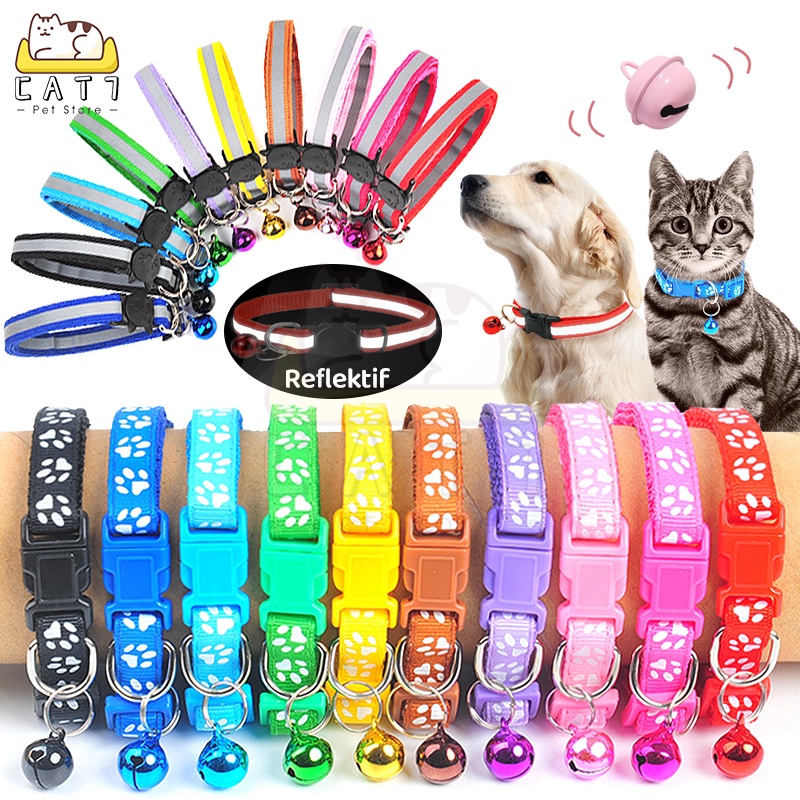Jual 【Cat7】Kalung Kucing Pet Leashes Collars Lucu Dengan Kalung Kucing ...