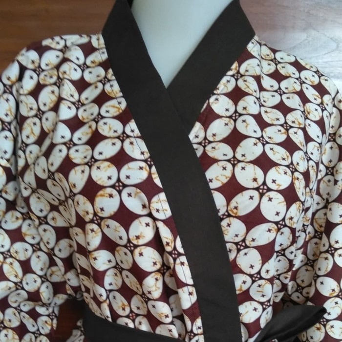 Jual Kimono Mandi/ Kimono Spa / Kimono Batik/ Kimono / Bathrobe ...