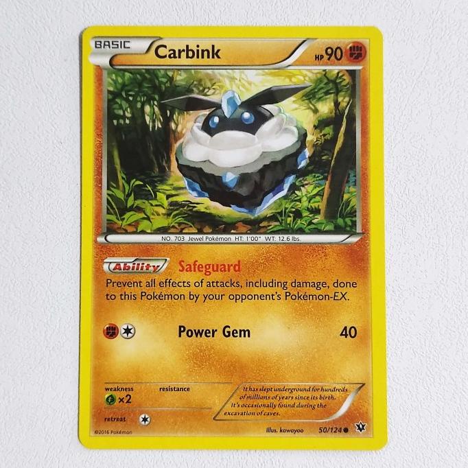 Jual Carbink 50/124 - XY: Fates Collide Pokemon Card English TCG ...