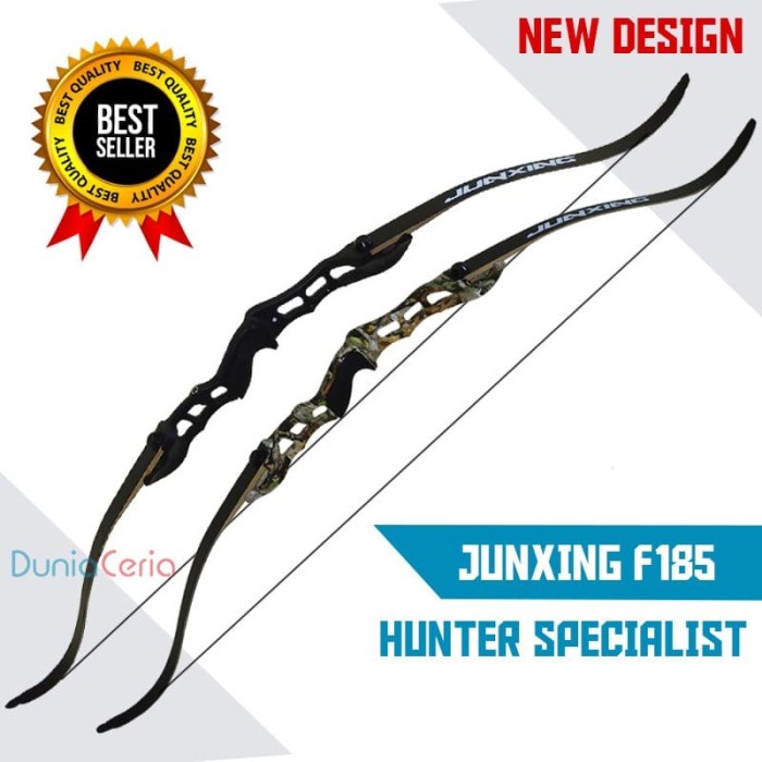 Jual Busur Panah Junxing F185 Hunting Fishing Recurve Bow | Shopee ...