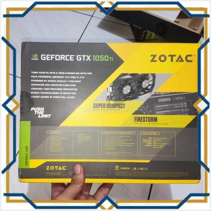 Jual [SPR] DUS BOX VGA ZOTAC GTX 1050 TI ORIGINAL IMEI | Shopee Indonesia