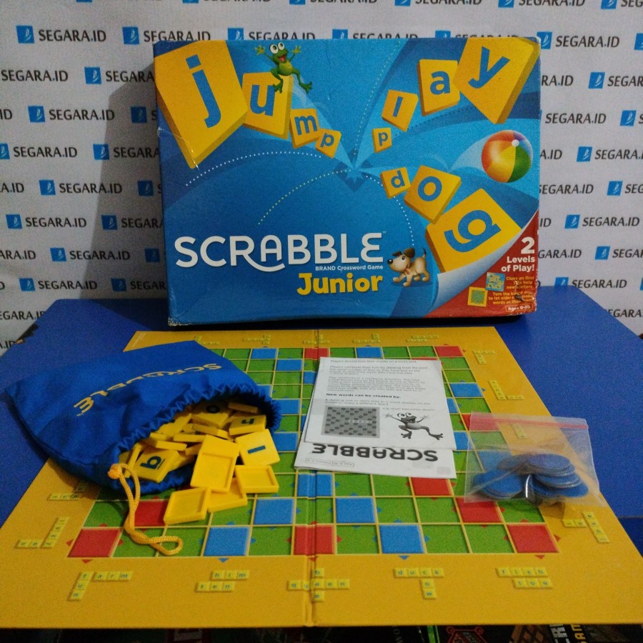 Jual Board Game - Scrabble Junior Mattel | Shopee Indonesia