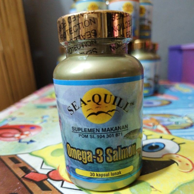 Jual SEAQUILL OMEGA 3 SALMON | Shopee Indonesia