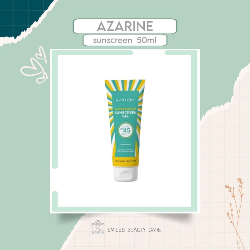 Jual (JAMINAN ORIGINAL) Azarine Hydrosoothe Sunscreen Gel SPF 45 PA ...