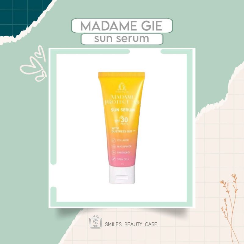 Jual (SPF TERUJI) madame Gie Madame protect me sun serum SPF 30 ...