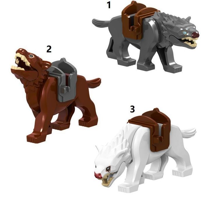 Jual LOTR Warg Wolf Azog Orc Hobbit The Lord of The Ring Minifigure ...