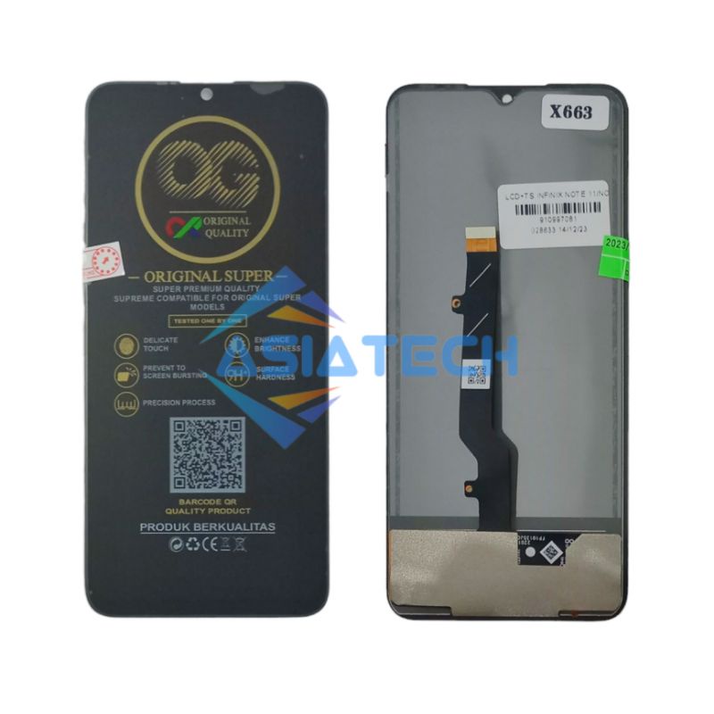 Jual LCD INFINIX NOTE 11/ NOTE 12/ NOTE 11 PRO FULSET TOUCHSCREEN LAYAR ...