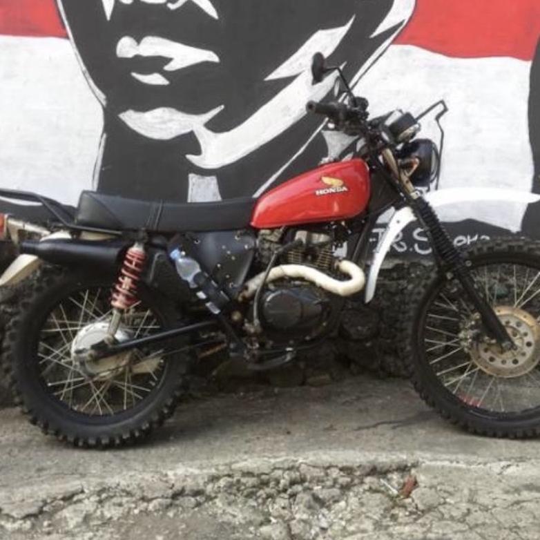 Jual Hemat tas samping speda motor klasik classic custom japstyle c70 ...