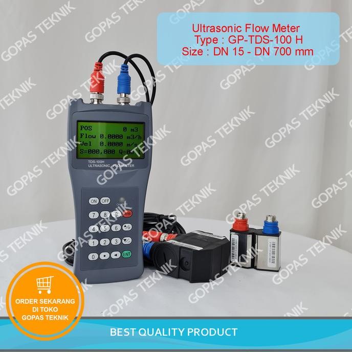 Jual Ultrasonic Flow Meter Tds-100H Dn15-700 Mm | Shopee Indonesia