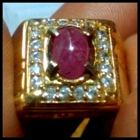Jual [Baru] Batu Mulia Natural Red Ruby Burma Myanmar No Heat Asli Alam ...