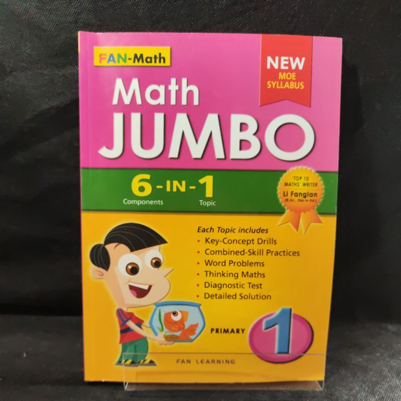 Jual Buku Math Jumbo Primary 1, Fan-Math, Fan Learning. | Shopee Indonesia