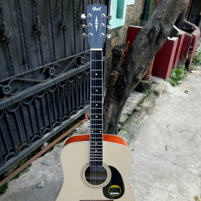 Jual [Original] Gitar Akustik Cort Jumbo Murah Tas Limited | Shopee ...
