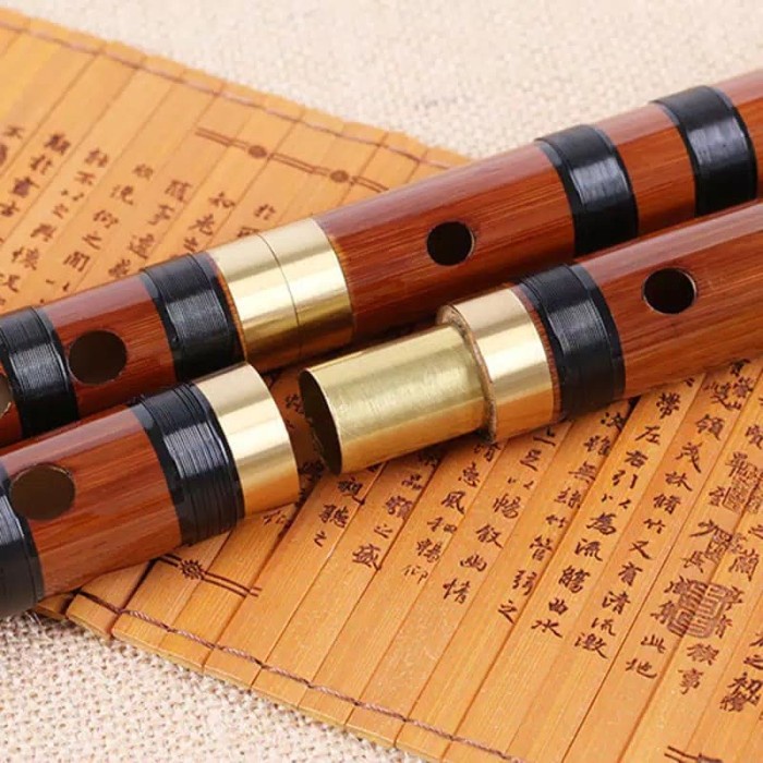 Jual Suling Bambu Cina Dizi Flute Ori With Box | Shopee Indonesia