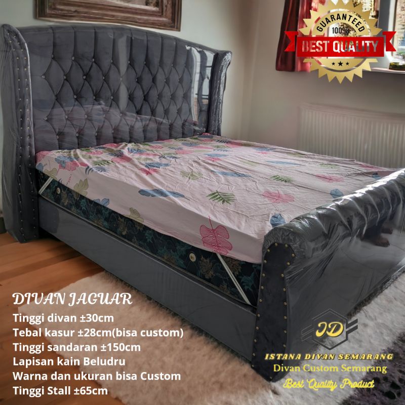 Jual HARGA PABRIK!!! Divan Dipan Tempat TidurJaguar Stall kain Beludru ...