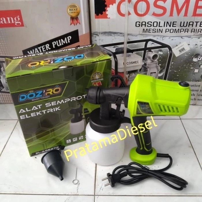 Jual New Spray Gun Listrik Doziro Zesg-003/ Alat Semprotan Cat Listrik ...