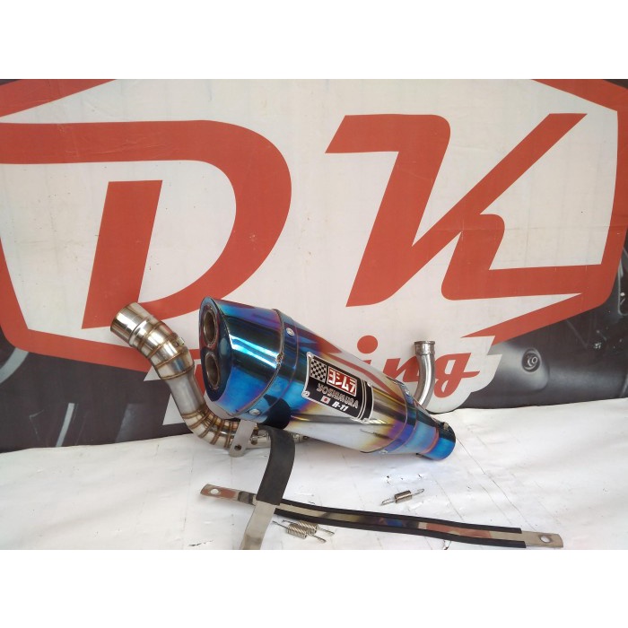 Jual Baru Knalpot Beat Street Nouvo Fino X Ride Spin Yoshimura R11 Biru ...