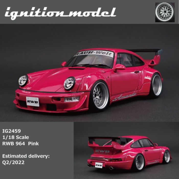 Jual Termurah 1/18 Ignition Ig Model Porsche 964 Rwb Pink Amanda ...