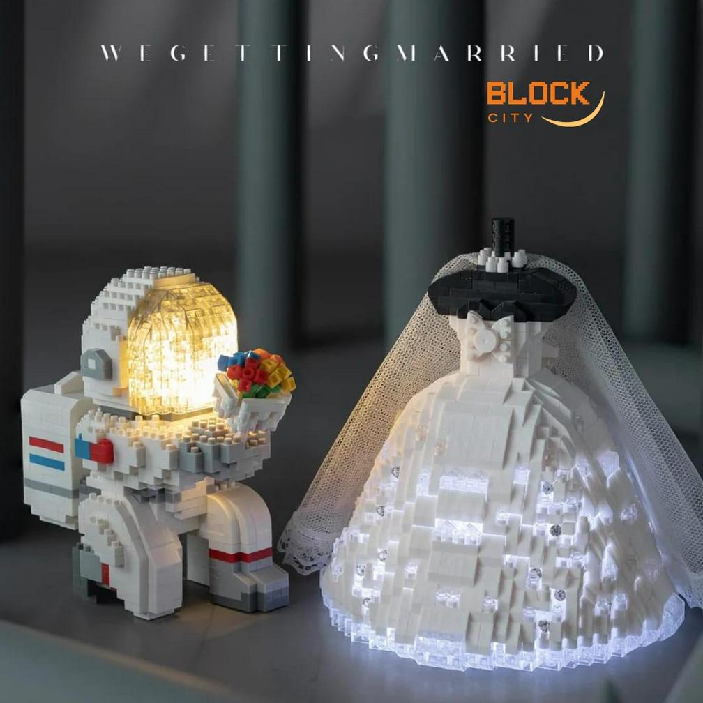 Jual BLOCK CITY / NANO BLOCK / NANO BLOCK MARRIED COUPLE / MAINAN BALOK ...