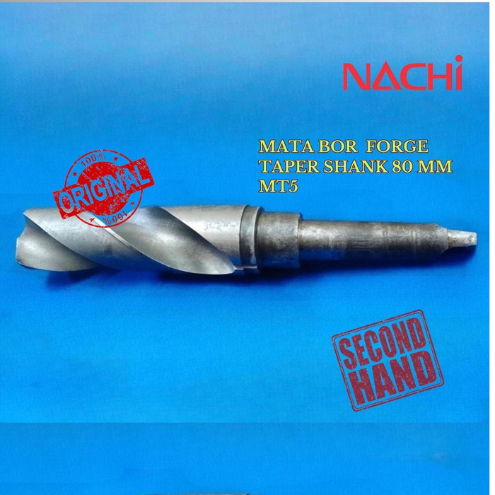 Jual Mata Bor Nachi FORGE Taper Shank 80 MM MT5 (Bekas) MADE IN JAPAN | Shopee Indonesia