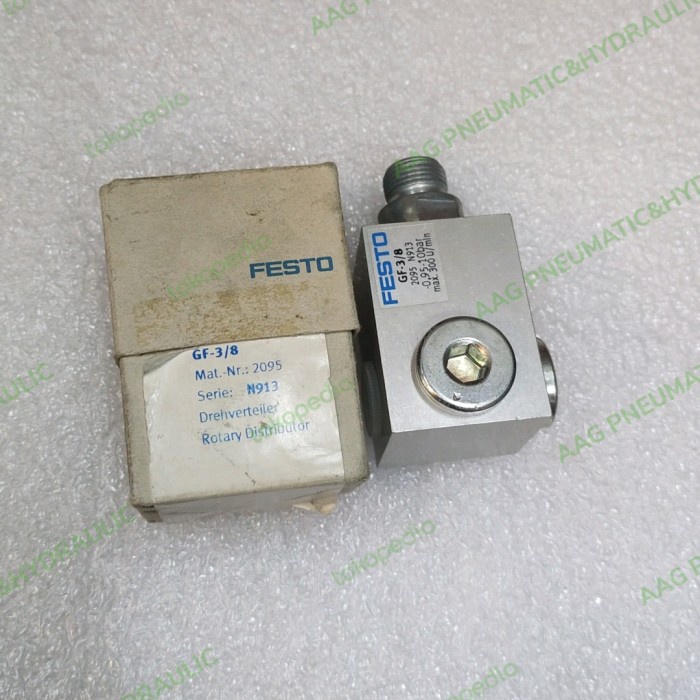 Jual Sale Rotary Distributor Festo Gf-3/8 2095 Limited | Shopee Indonesia