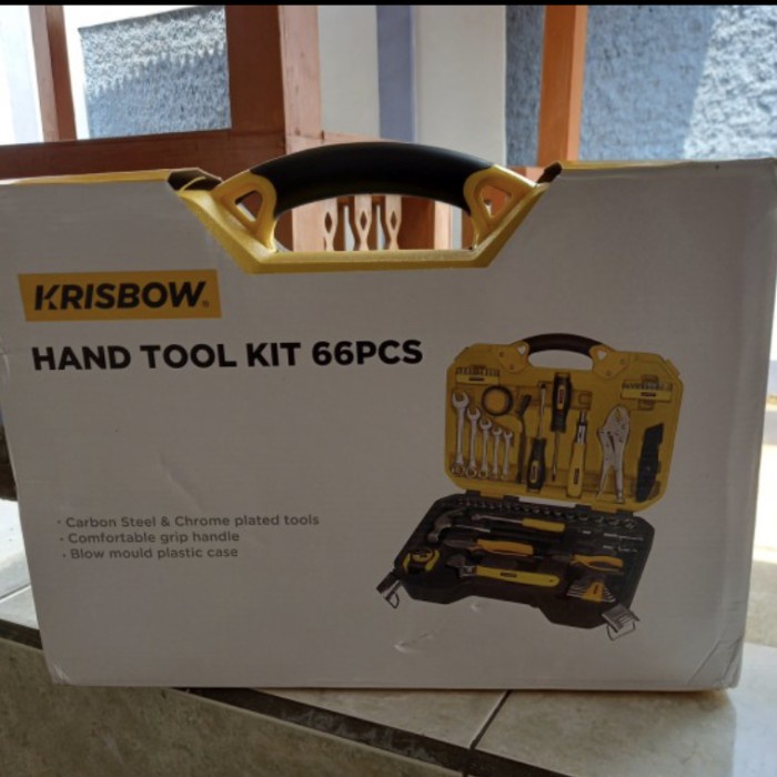 Jual [Ori] Toolkit Mekanik 66Pcs Krisbow / Mechanical Toolset Krisbow 66Pcs Limited | Shopee ...