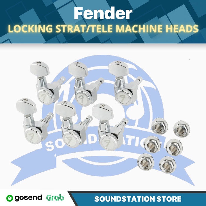Jual [New Ori] Fender Locking Stratocaster/Telecaster Machine Heads ...