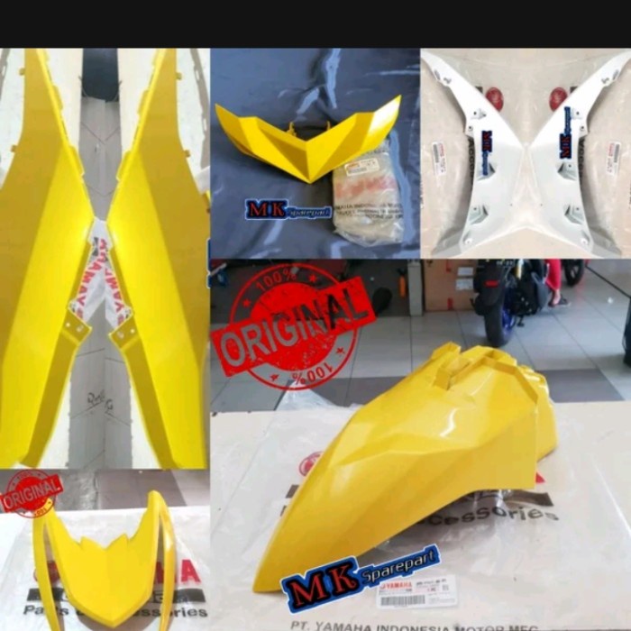 Jual Sale Paket Full Set Body Halus Mio M3 Mio Z Kuning Original Yamaha ...