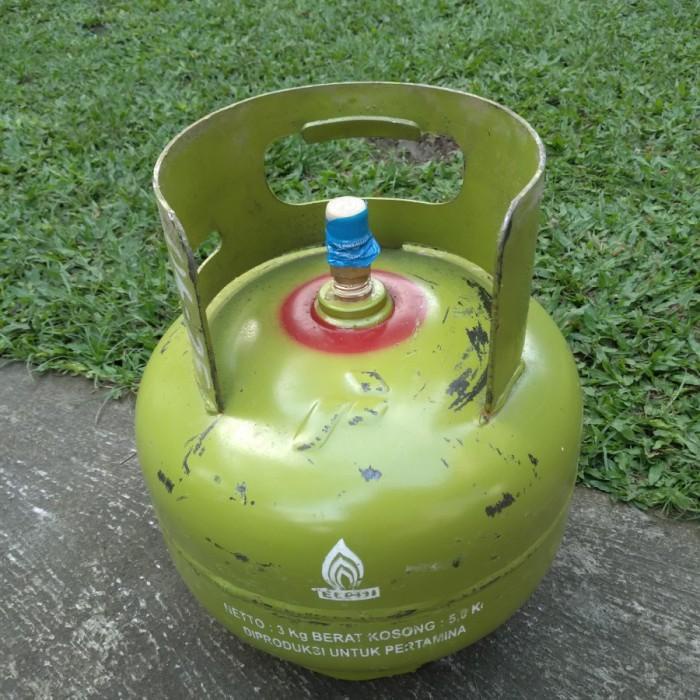 Jual Tabung Gas LPG 3KG Melon Kosong Kosongan + Isi Untuk Kompor LPG Elpiji Best Seller | Shopee ...