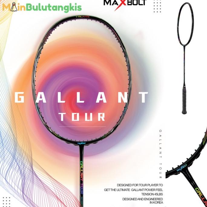 Jual Raket Badminton Maxbolt Gallant Tour Original 100% Best Quality ...