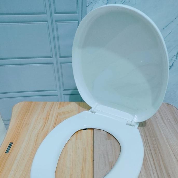 Jual Tutup closet duduk toilet cover universal putih(TOTO AMSTAD INA ...