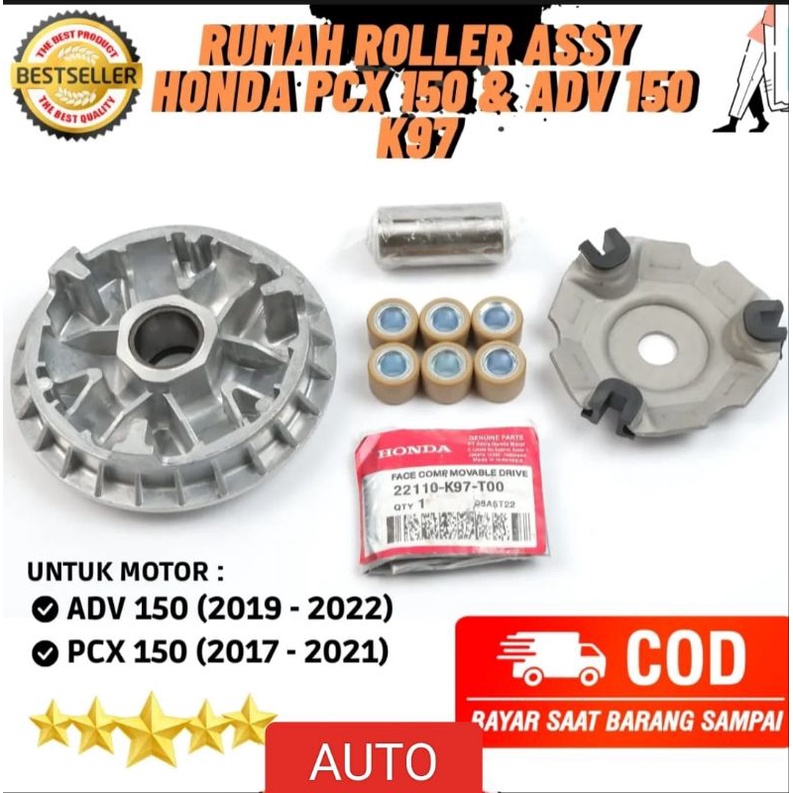 Jual Rumah Roller Assy SET PCX 150 ( 2017-2021) ADV 150 (2019-2022) K97 ...