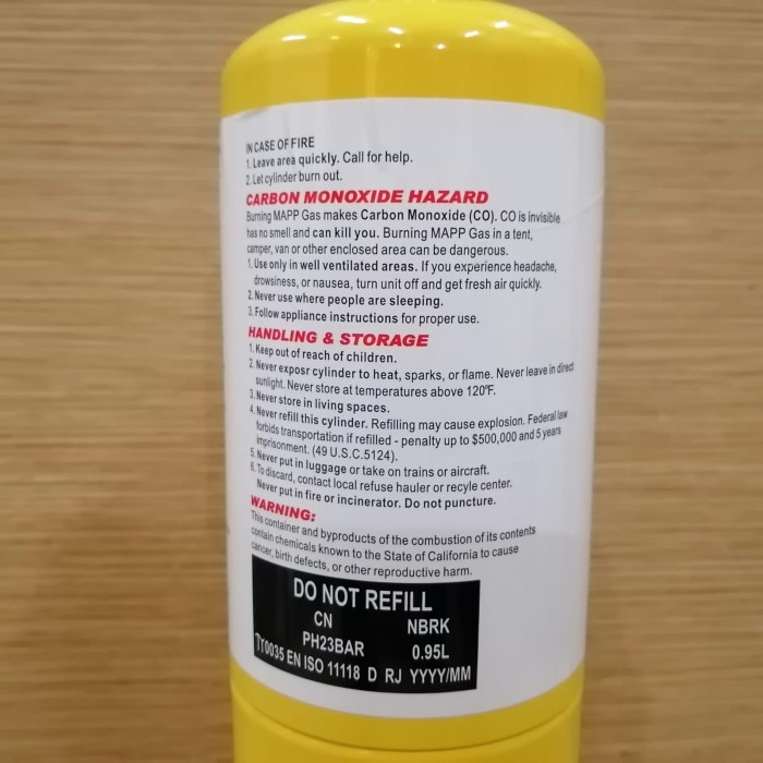 Jual Alltemp Mapp Pro - Map Pro - Mapp Gas - Map Gas 400G | Shopee Indonesia