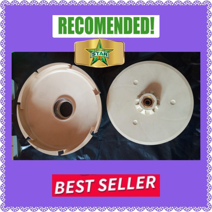 Jual Promo 1Set Diffuser Kipas Grundfos Jpa/Jpd 3-42, 4-47, 4-54 Pompa ...