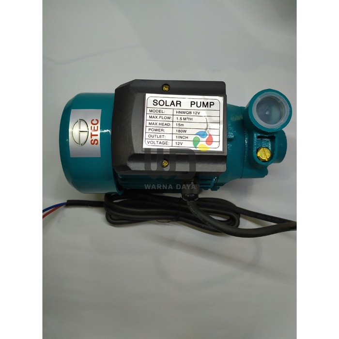 Jual Pompa Air DC Pompa Solar Panel Pompa DC STEC 180 Watt Murah ...