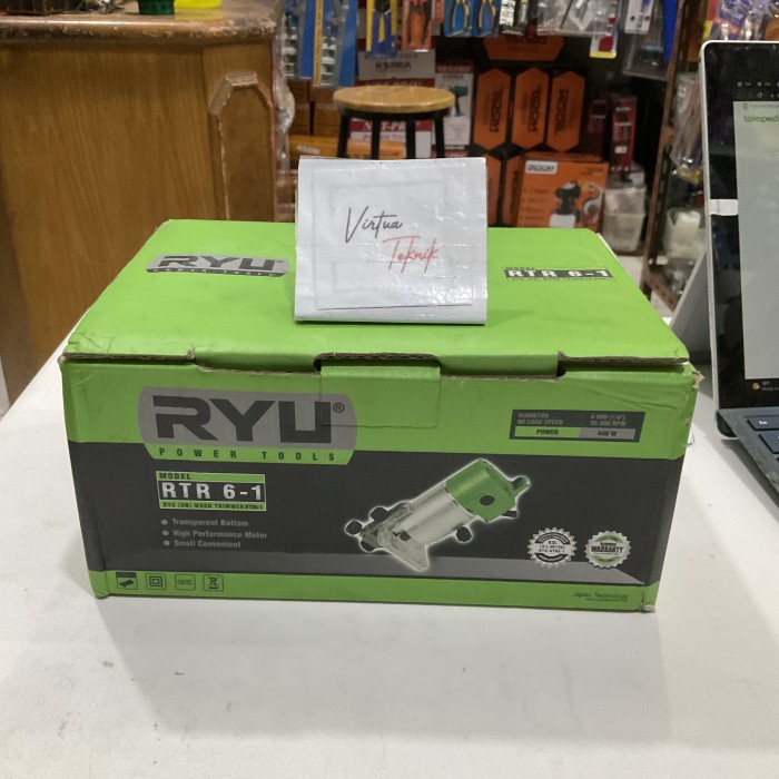 Jual mesin router ryu rtr 6 1 trimmer profil kayu | Shopee Indonesia