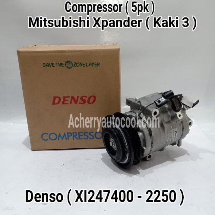 Jual Compressor Kompressor Dinamo Ac Mobil Mitsubishi Xpander - 5Pk ...