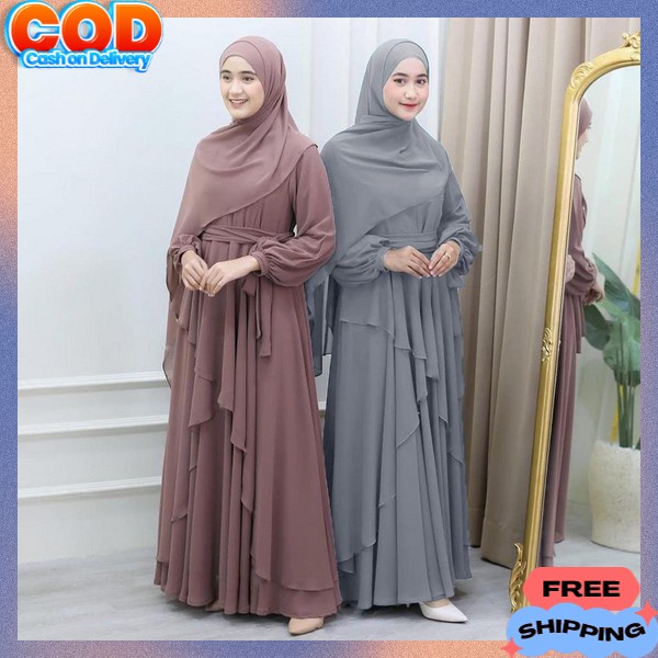 Jual Gamiss Pesta Ghais Korean Style Games Gamis Remaja Kekinian Gsmis ...